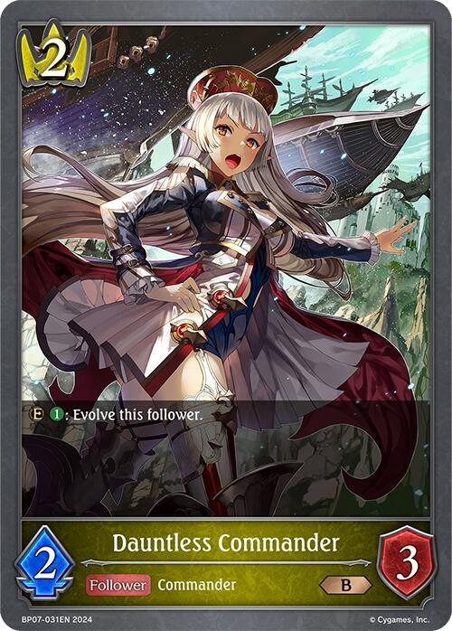 Dauntless Commander - BP07: Verdant Steel - Shadowverse: Evolve - TCGplayer.com