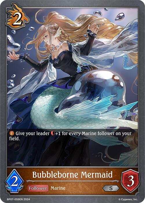Bubbleborne Mermaid - BP07: Verdant Steel - Shadowverse: Evolve