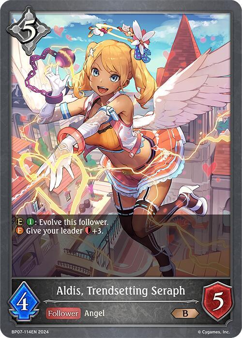 Aldis, Trendsetting Seraph - BP07: Verdant Steel - Shadowverse: Evolve - TCGplayer.com