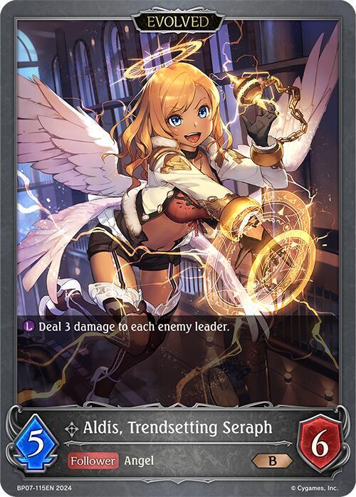 Aldis, Trendsetting Seraph (Evolved) - BP07: Verdant Steel - Shadowverse: Evolve - TCGplayer.com