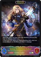 Tetra, Sapphire Rebel (Evolved) (SL) - BP07: Verdant Steel - Shadowverse: Evolve
