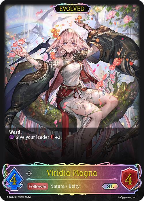 Viridia Magna (Evolved) (SL) - BP07: Verdant Steel - Shadowverse: Evolve