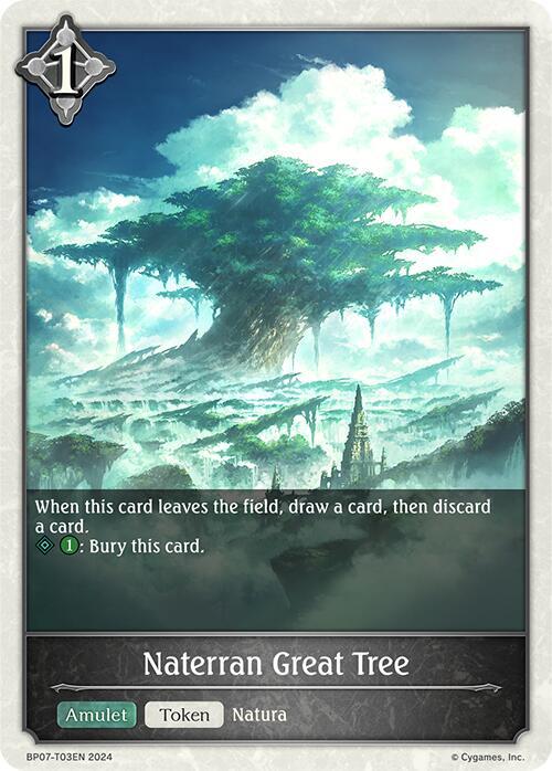 Naterran Great Tree - BP07: Verdant Steel - Shadowverse: Evolve ...