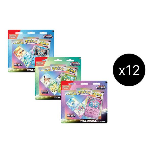 Prismatic Evolutions Tech Sticker Collection Case - SV: Prismatic ...
