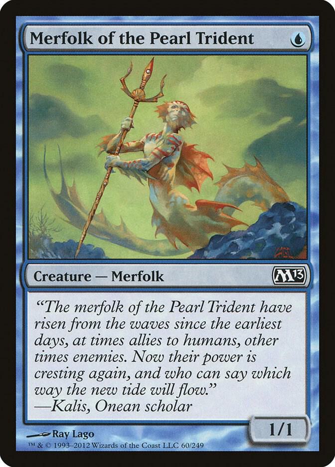 Merfolk of the Pearl Trident - Magic 2013 (M13) - Magic: The Gathering ...