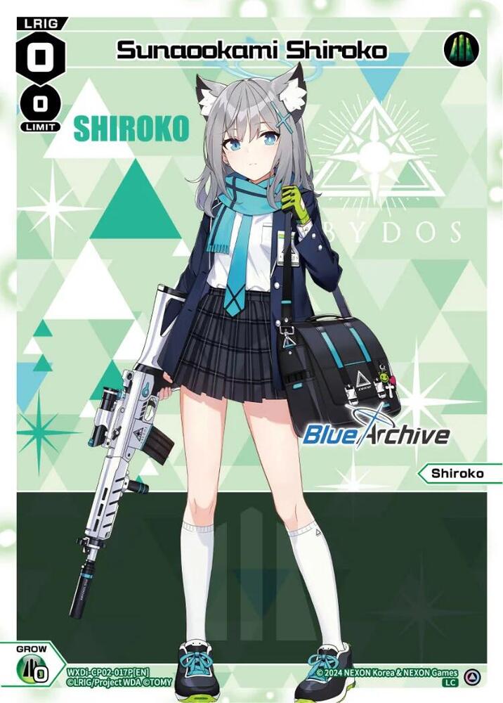 Sunaookami Shiroko (Parallel) - Blue Archive DIVA - WIXOSS - TCGplayer.com
