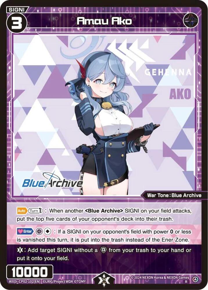 Amau Ako - Blue Archive DIVA - WIXOSS - TCGplayer.com