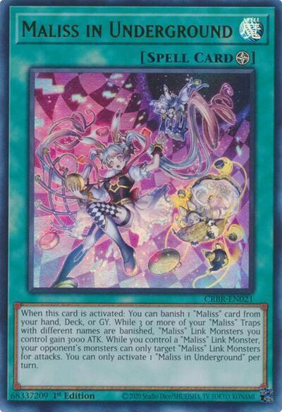 Maliss in Underground - Crossover Breakers - YuGiOh - TCGplayer.com