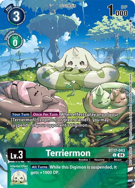Terriermon (Legend Pack 2024 Box Topper) - Chain of Liberation ...