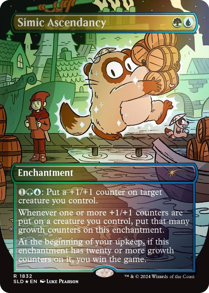 Simic Ascendancy (Rainbow Foil) - Secret Lair Drop Series - Magic: The ...