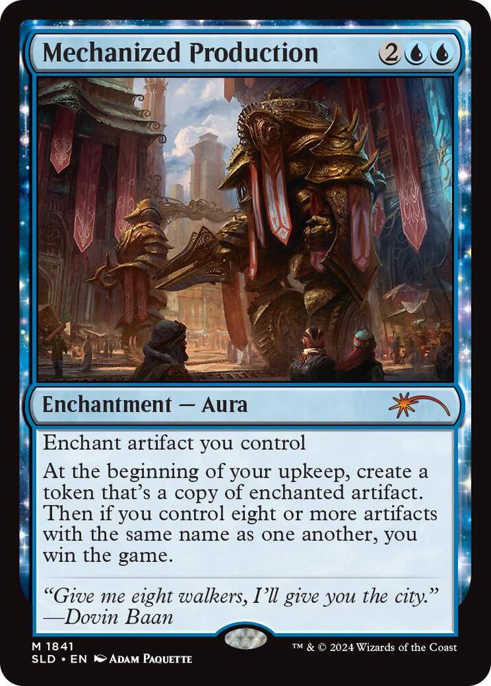 Mechanized Production - Secret Lair Drop Series - Magic: The Gathering ...
