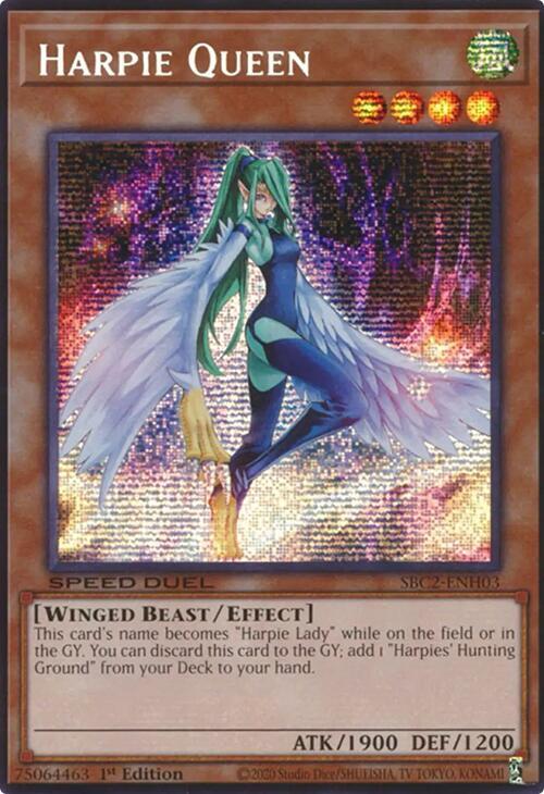Harpie Queen (PSR) - Speed Duel: Battle City Finals - YuGiOh - TCGplayer.com