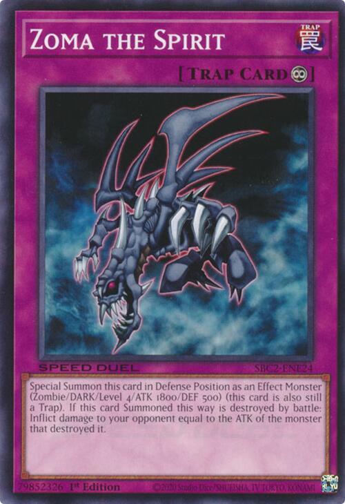 Zoma the Spirit - Speed Duel: Battle City Finals - YuGiOh