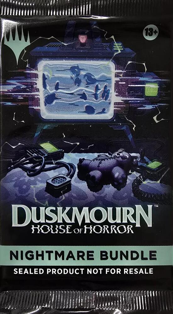 Duskmourn: House of Horror - Nightmare Bundle Booster Pack - Duskmourn: House of Horror - Magic ...