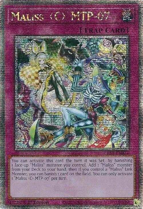 Maliss C MTP-07 (Quarter Century Secret Rare) - Crossover Breakers ...