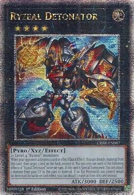 Ryzeal Detonator (Quarter Century Secret Rare) - Crossover Breakers ...