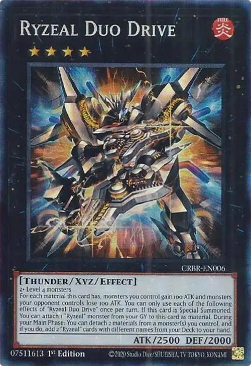Sword Ryzeal (CR) - Crossover Breakers - YuGiOh - TCGplayer.com
