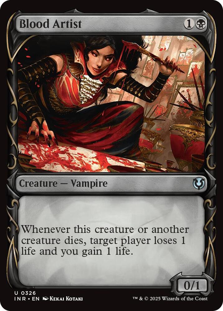 Blood Artist (Showcase) - Innistrad Remastered - Magic: The Gathering ...