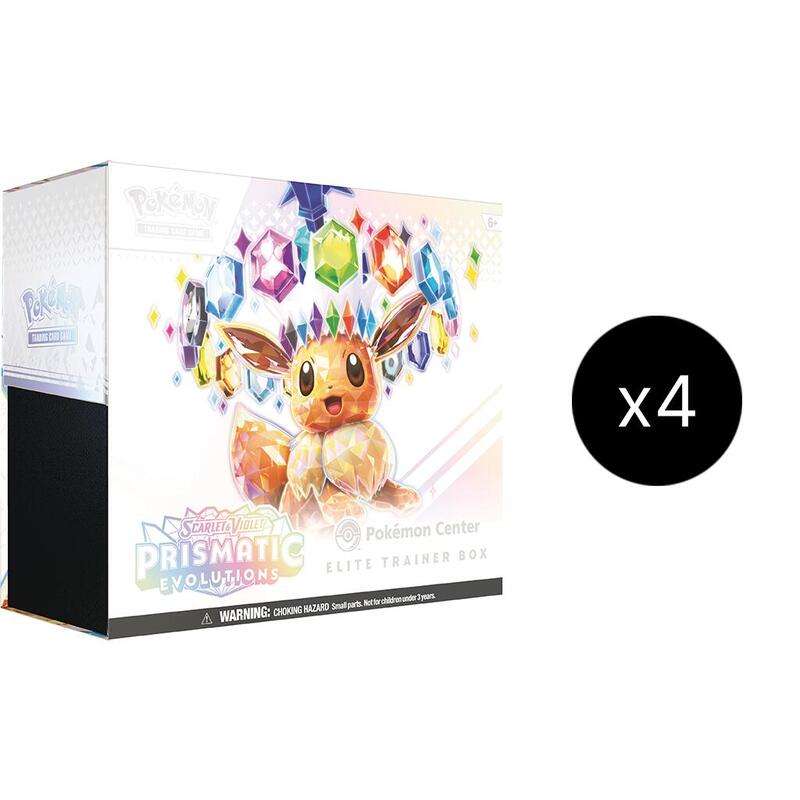 Prismatic Evolutions Elite Trainer Box Case - SV: Prismatic Evolutions ...