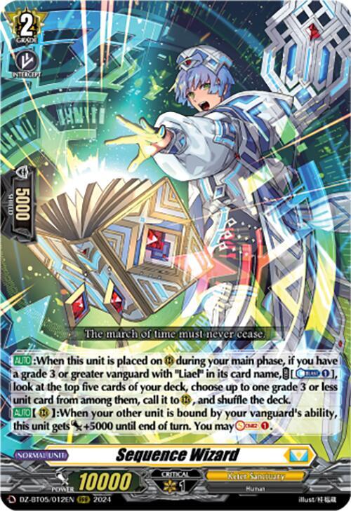 Sequence Wizard - DZ-BT05: Omniscient Awakening - Cardfight Vanguard