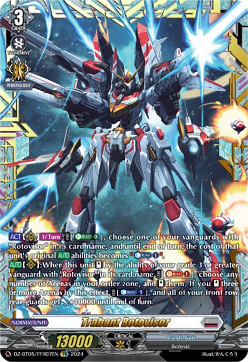 Trabant Rotovisor (FFR) - DZ-BT05: Omniscient Awakening - Cardfight Vanguard