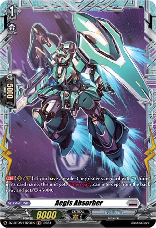 Aegis Absorber (FR) - DZ-BT05: Omniscient Awakening - Cardfight Vanguard