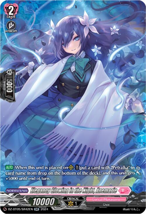 Elegancy Glowing in the Night, Anemarie (SR) - DZ-BT05: Omniscient ...