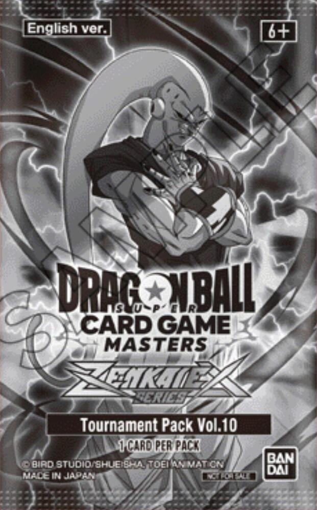 Zenkai Series Tournament Pack Vol.10 - Tournament Promotion Cards - Dragon Ball Super: Masters ...