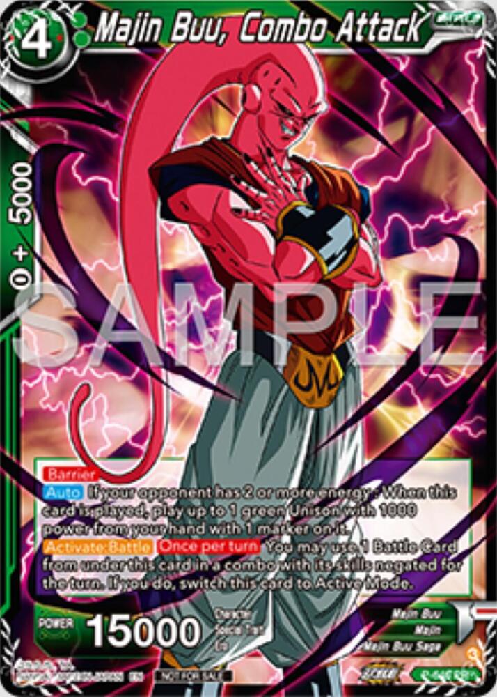 Majin Buu, Combo Attack - Tournament Promotion Cards - Dragon Ball ...