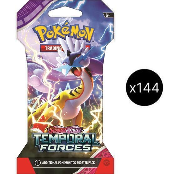 Temporal Forces Sleeved Booster Case - SV05: Temporal Forces - Pokemon ...