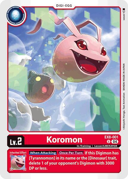 Koromon - Chain of Liberation - Digimon Card Game - TCGplayer.com