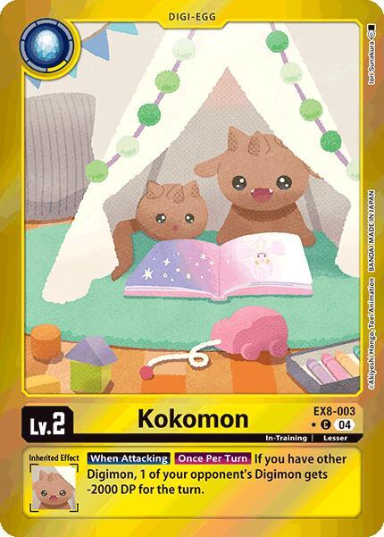 Kokomon (Limited Foil) - Chain of Liberation - Digimon Card Game - TCGplayer.com