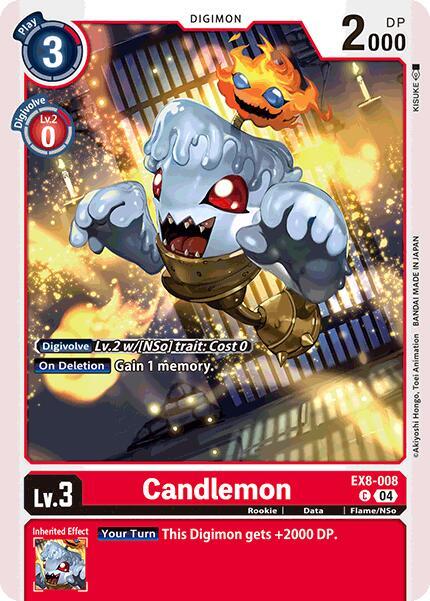 Candlemon - Chain of Liberation - Digimon Card Game - TCGplayer.com