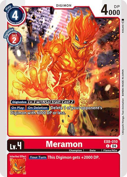 Meramon - Chain of Liberation - Digimon Card Game - TCGplayer.com