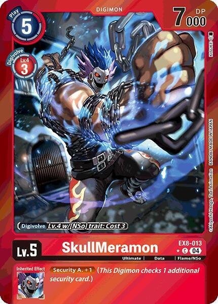 SkullMeramon (Limited Foil) - Chain of Liberation - Digimon Card Game