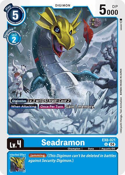 MetalSeadramon ACE - Chain of Liberation - Digimon Card Game ...