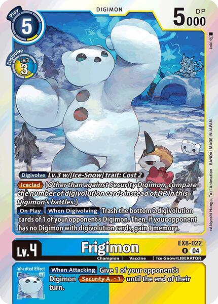Frigimon - Chain of Liberation - Digimon Card Game - TCGplayer.com