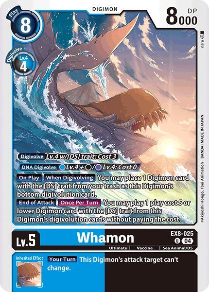 Whamon - Chain of Liberation - Digimon Card Game
