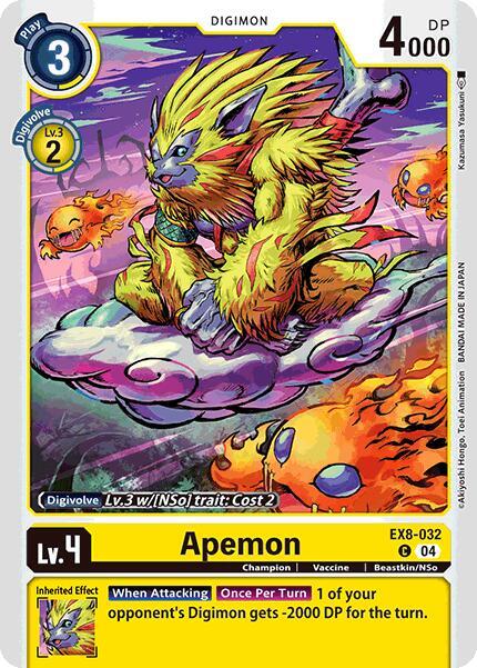 Apemon - Chain of Liberation - Digimon Card Game - TCGplayer.com