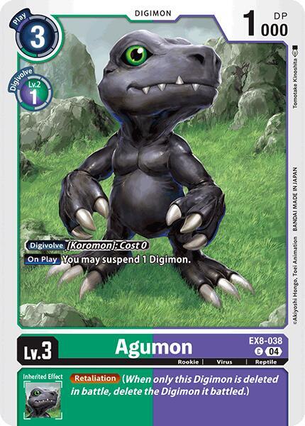Agumon - EX8-038 - Chain of Liberation - Digimon Card Game - TCGplayer.com