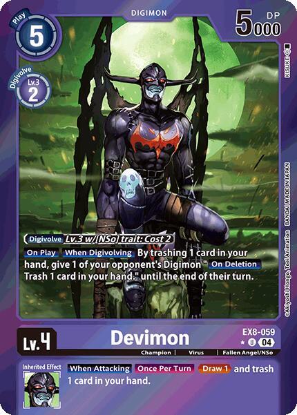 Devimon (Limited Foil) - Chain of Liberation - Digimon Card Game