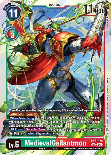 MedievalGallantmon - Chain of Liberation - Digimon Card Game - TCGplayer.com