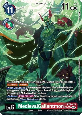 MedievalGallantmon (Textured) - Chain of Liberation - Digimon Card Game ...