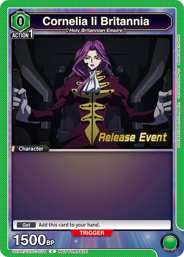 Cornelia li Britannia (038) - UE04BT: Code Geass: Lelouch of the ...