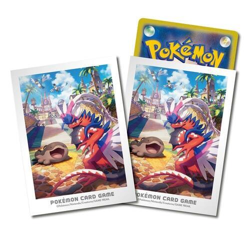 Pokemon TCG: Pokemon Center Japan Exclusive Card Sleeves - Paldea Adventure (64-Pack) - Pokemon ...