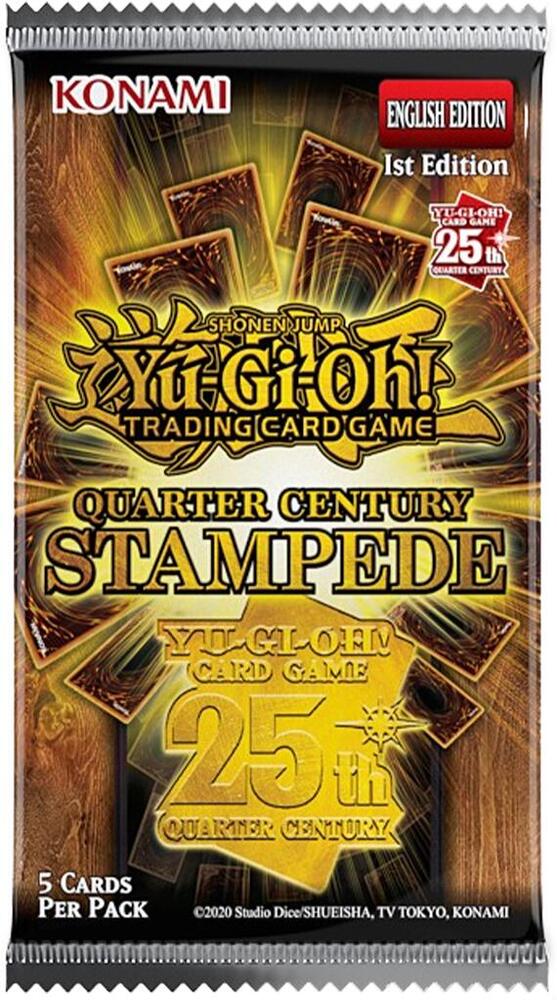 Quarter Century Stampede Booster Pack - Quarter Century Stampede - YuGiOh - TCGplayer.com