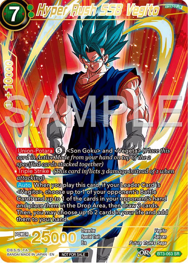 Hyper Rush SSB Vegito (Championship 2024 Finals Pack) (Gold Stamped ...