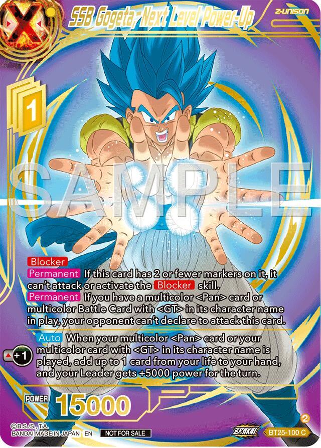 SSB Gogeta, Next Level Power-Up (Championship 2024 Finals Zenkai Pack ...
