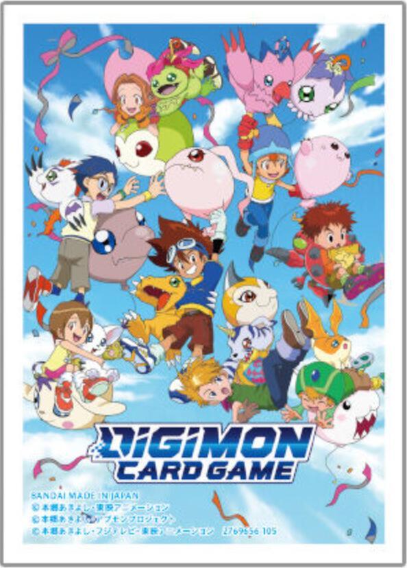 Digimon Card Game Official Sleeves - Digimon Animation Series 25th ...
