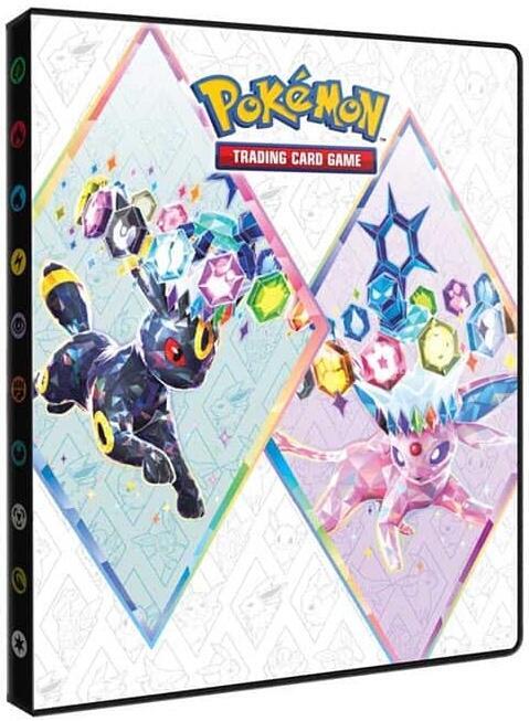 Pokemon Scarlet and Violet: Prismatic Evolutions 4-Pocket Portfolio ...